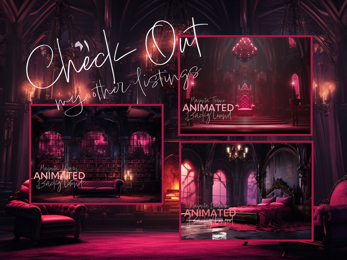 Vtuber Background Animated Background for Streaming Animated Background ...