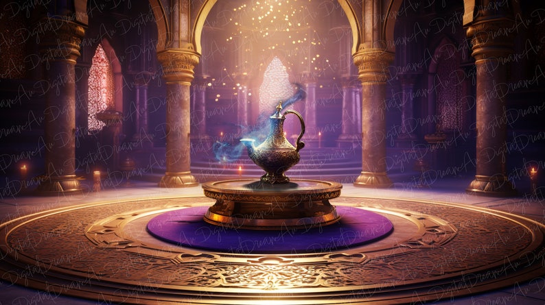 Digital Backdrop for Photoshop Digital Background ARABIAN NIGHTS Theme ...