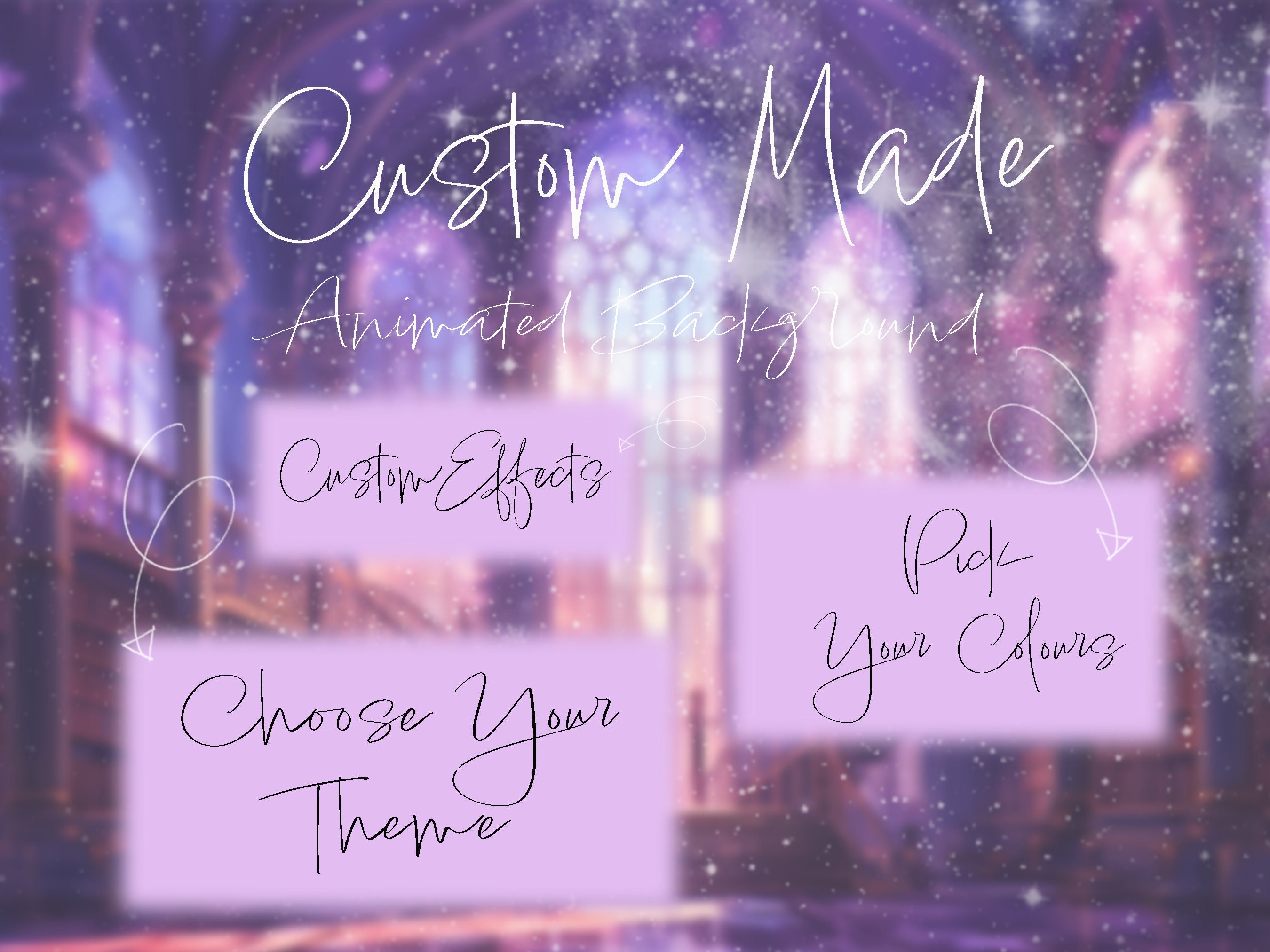 CUSTOM Animated Background for Streaming Animated Background - Etsy