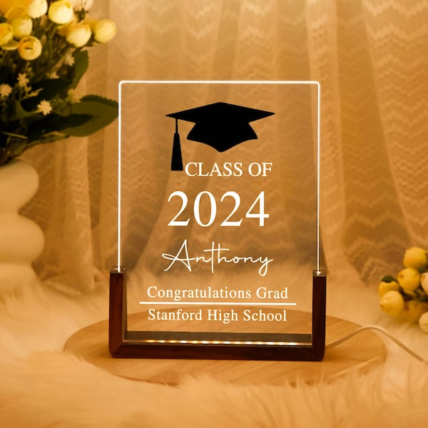 Graduation 2024 Plaque, Personalized Graduates Plaque, Congratulations ...