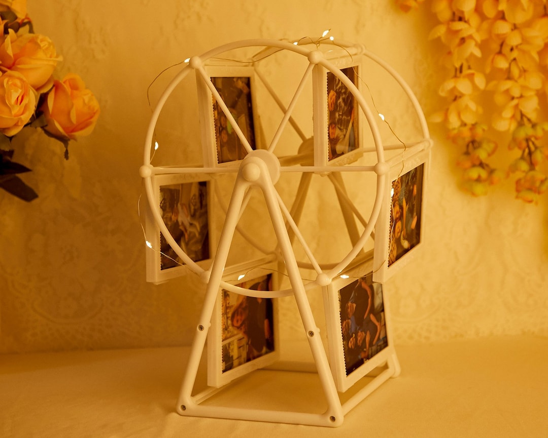 Ferris Wheel Photo Frame Custom Photo Ferris Wheel Anniversary Wedding ...