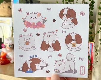 Fairy Forest Sticker Sheet Aesthetic Fairycore Stickers, Bullet Journal ...