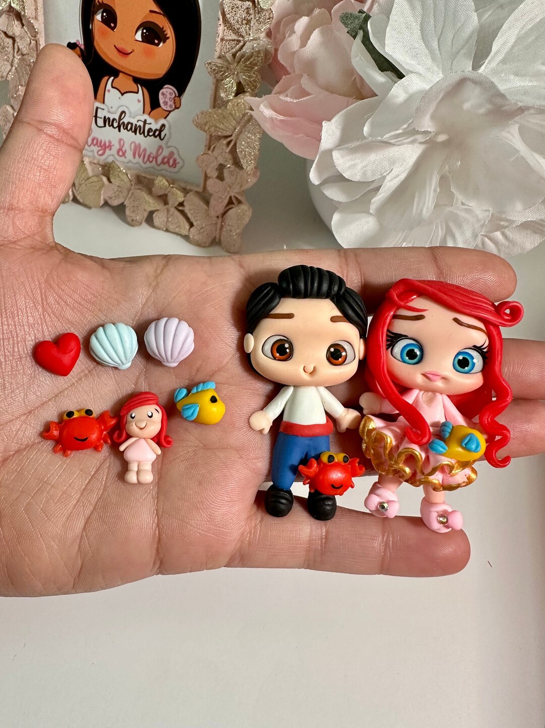 Ariel Clay Doll Kit - Etsy