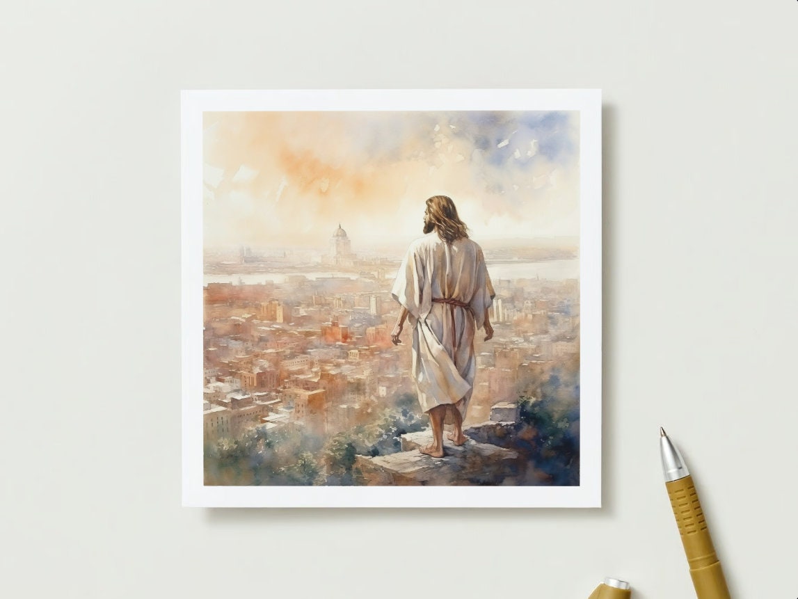 Pictures of Jesus Christ / Watercolor / O Jerusalem, Jerusalem / Jesus ...
