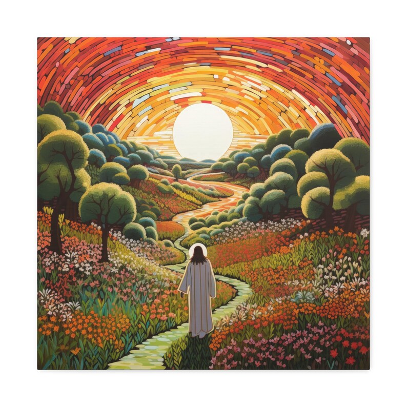 Pictures of Jesus Christ / Canvas / the Path to Peace / Jesus Christ ...