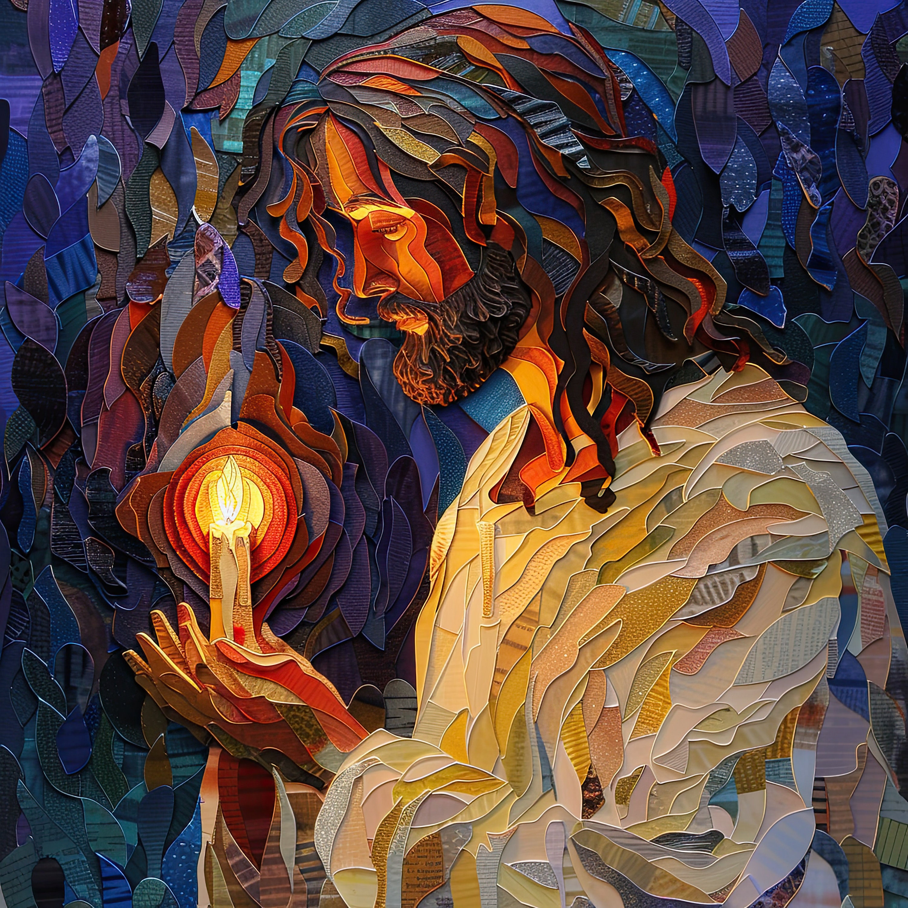 Pictures of Jesus Christ / Digital Art / A Lamp Unto My Feet / Jesus ...