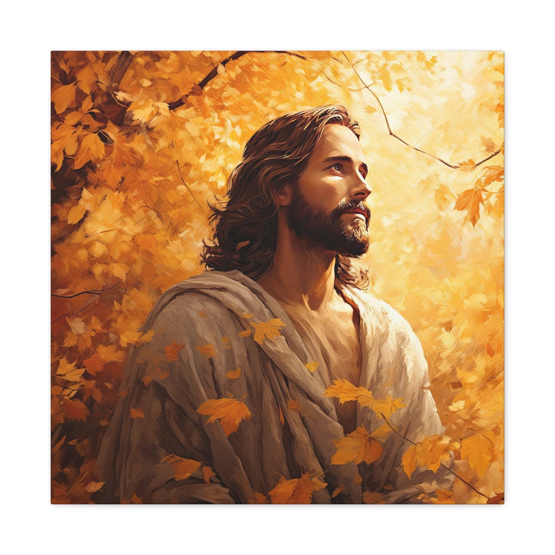 Pictures of Jesus Christ / Canvas / Fall Colors / Jesus Christ Art - Etsy
