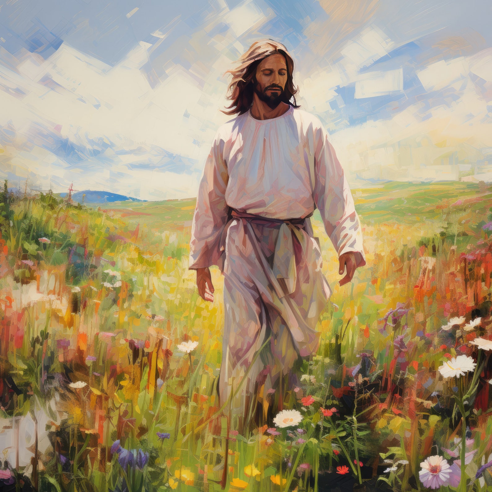 Pictures of Jesus Christ / Digital Art / Jesus His Only Begotten Son ...
