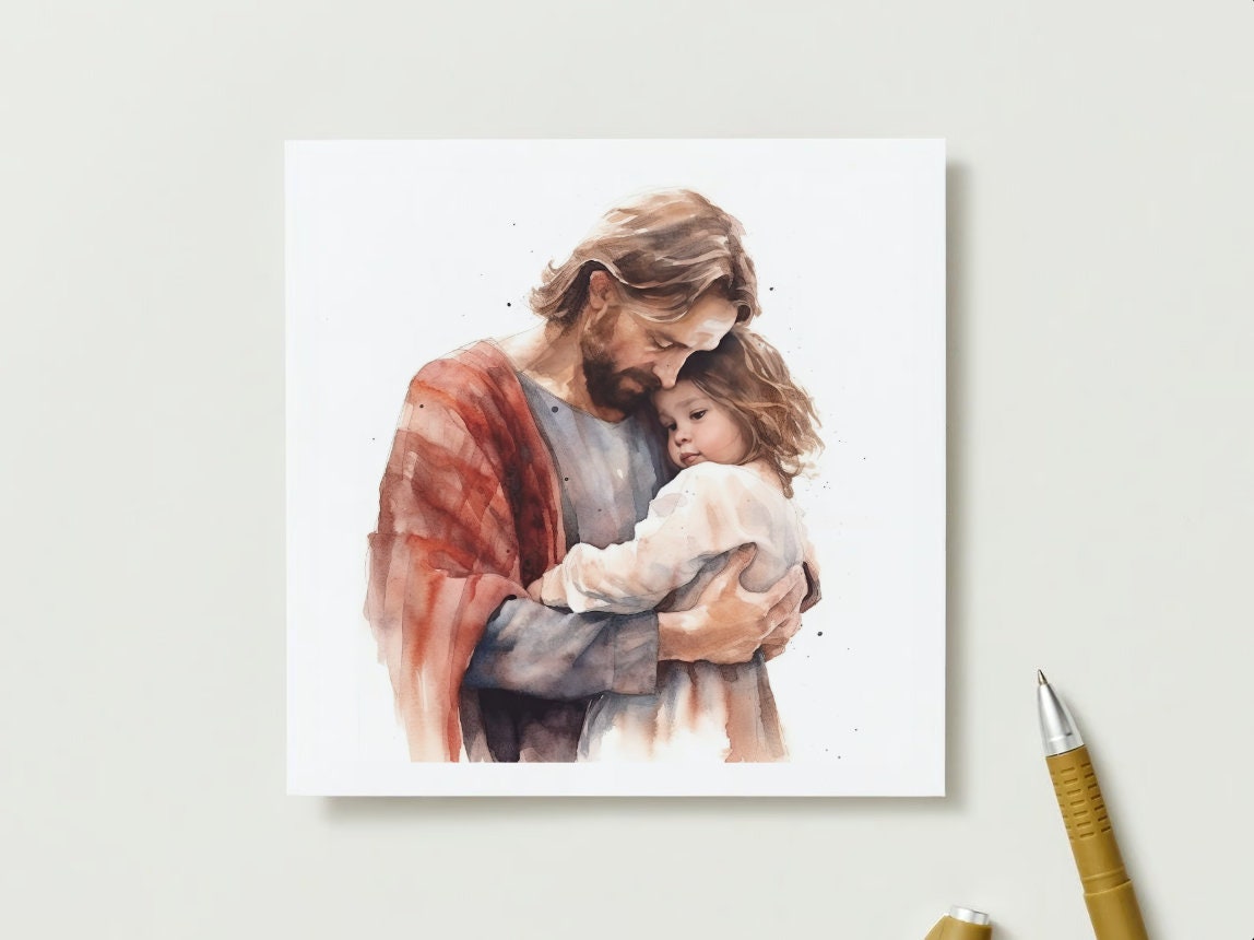 Pictures of Jesus Christ / Watercolor / Suffer the Little Children to ...