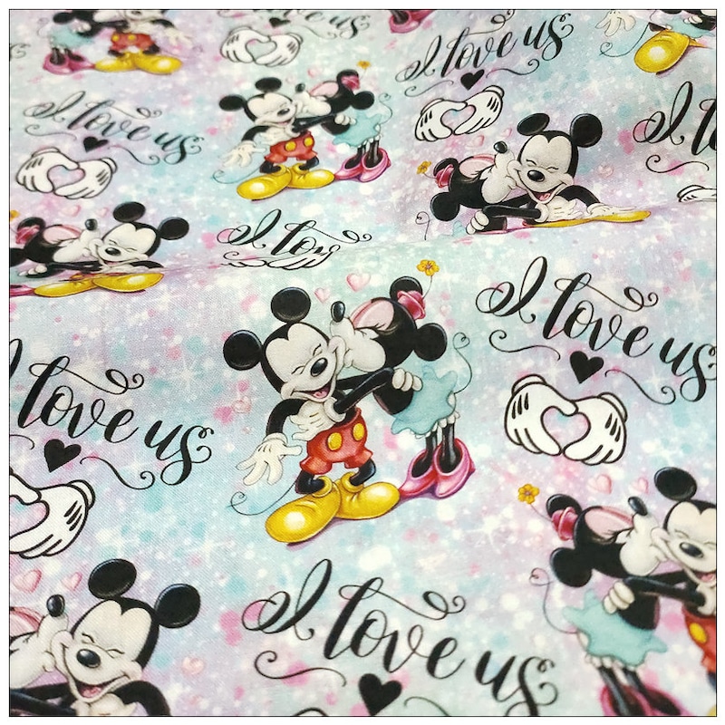 Minnie Mouse Fabric - Etsy