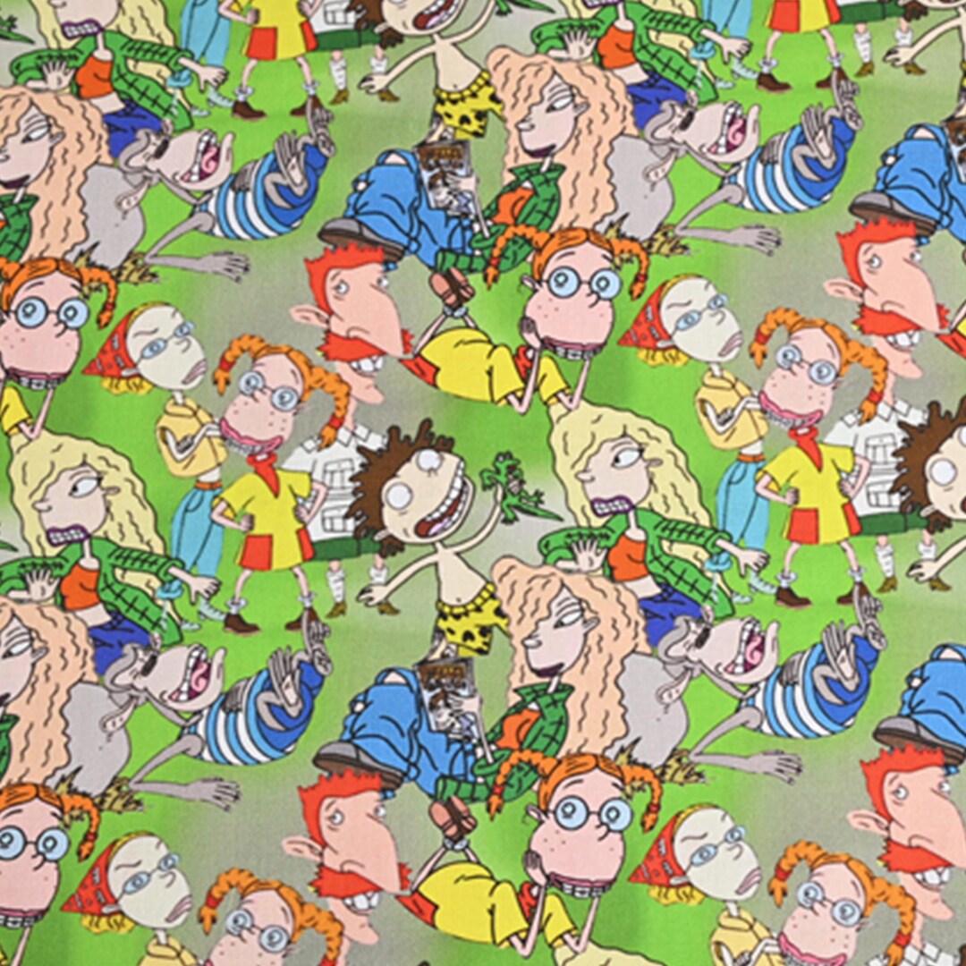 Rugrats Fabric, by the Half Yard, 100% Cotton - Etsy