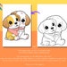 Puppy Love: 20 Adorable Dog Coloring Pages for Kids | Dog Coloring ...