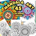 45 Printable Mandala Coloring Pages | Mandala Bundle Coloring Book ...