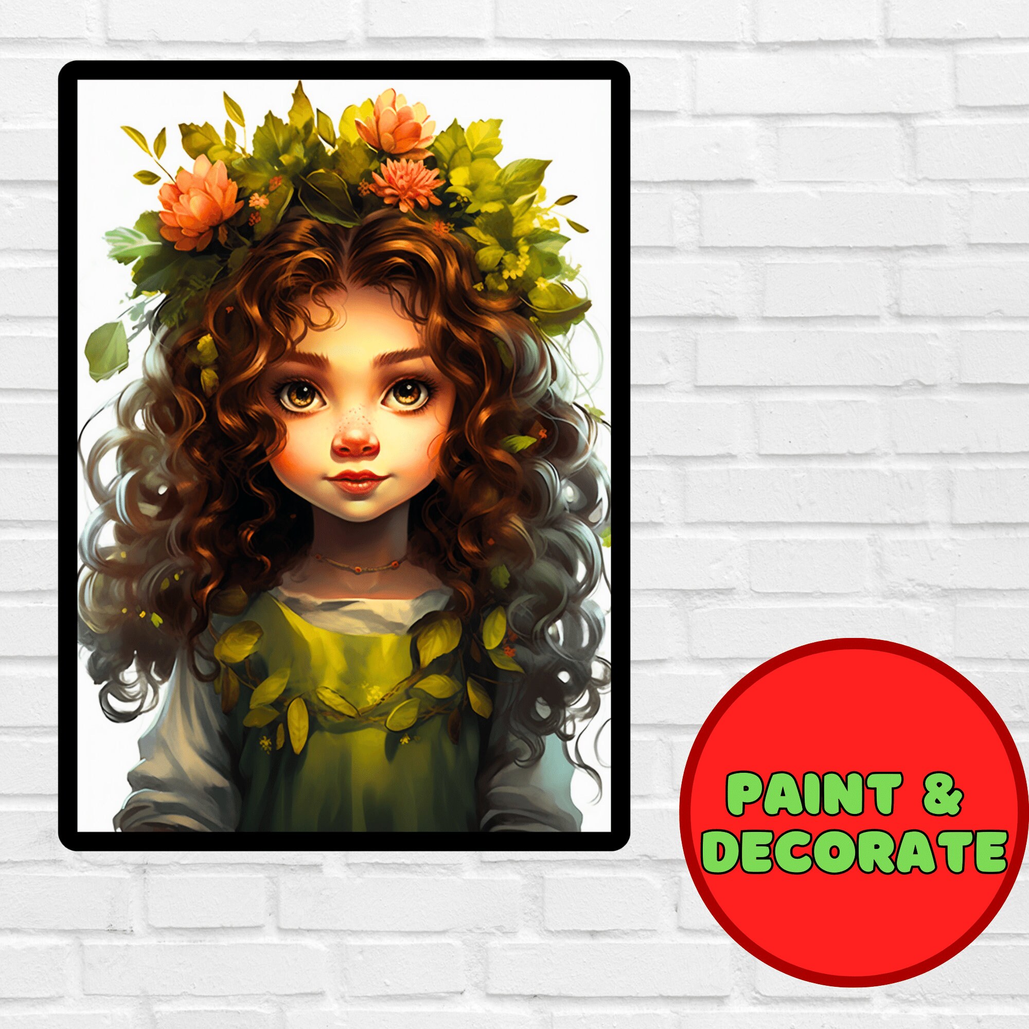 Instant Download Fairies Bloom Color Pages: Fantasy Coloring, Grayscale ...