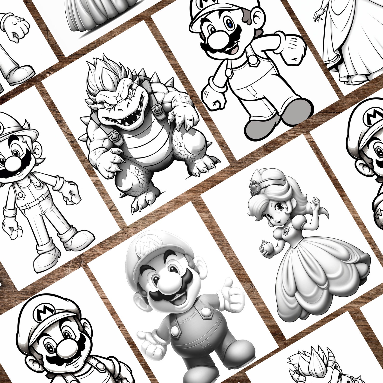 It is MARIO Coloring Pages | Mario Super Printable Coloring | Kids ...