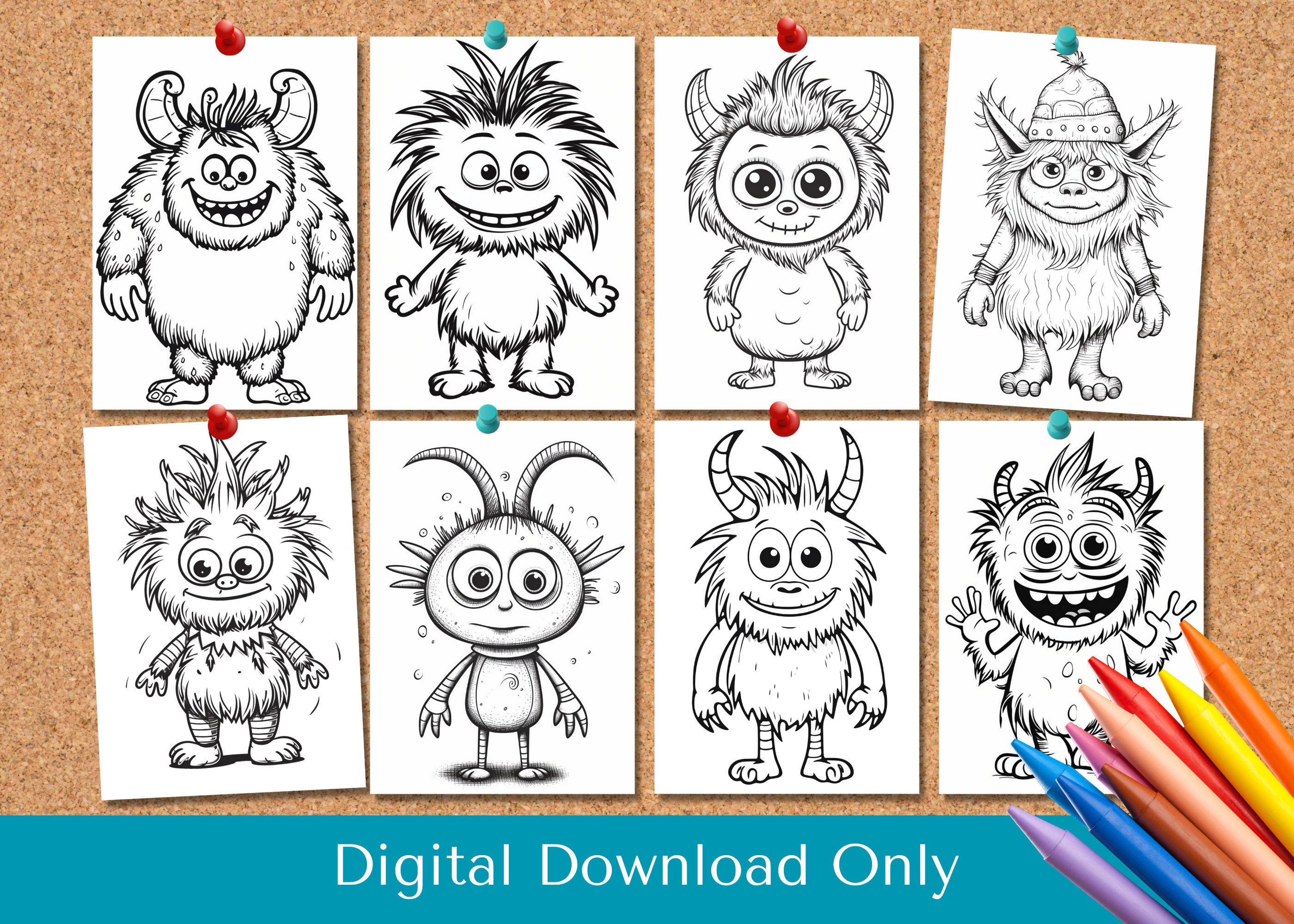 Alien Monster Coloring Pages | Alien Drawings & Coloring Pages for Kids ...
