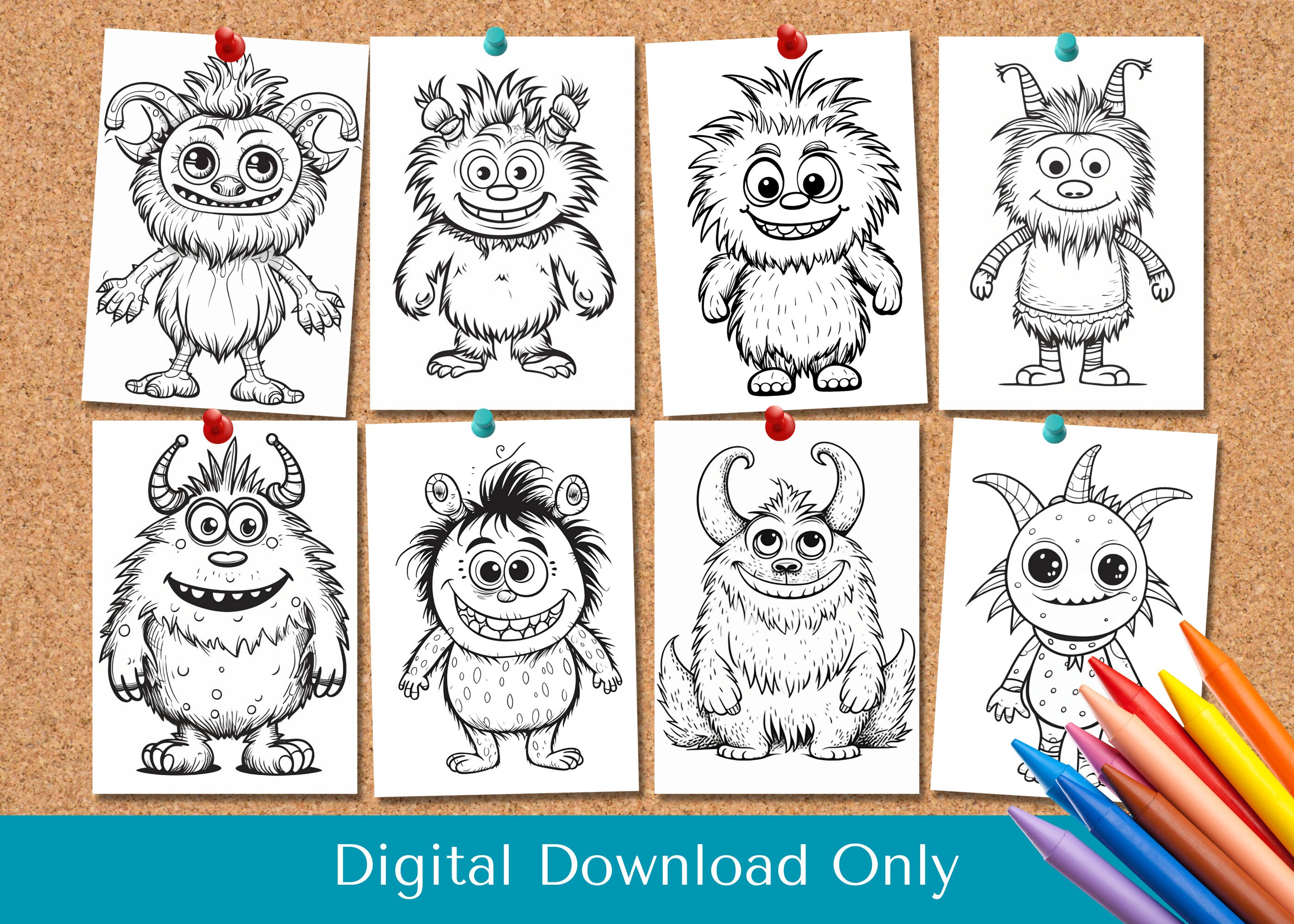 Alien Monster Coloring Pages | Alien Drawings & Coloring Pages for Kids ...
