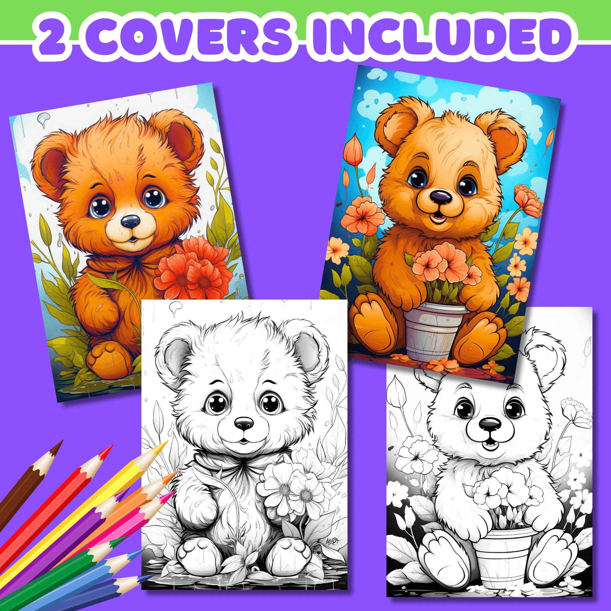Cute Teddy Bear Coloring Pages: Vintage Teddy Bears, Animal Coloring ...