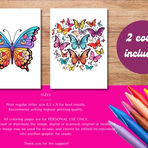 60 Butterflies Coloring Book Butterfly Coloring Page Adult Coloring ...