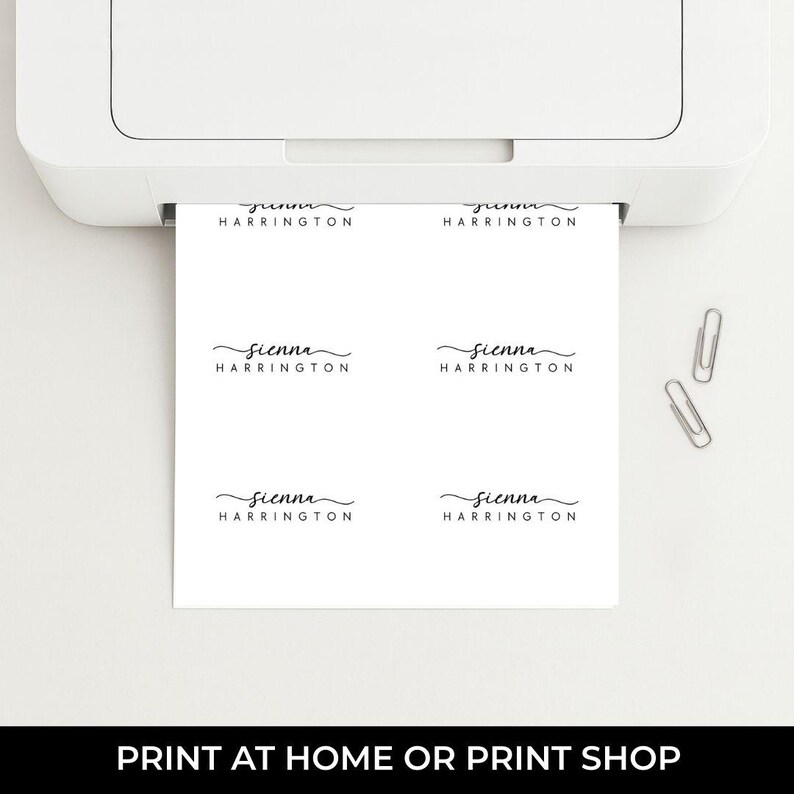 Editable Name Card Template - Boho Wedding Place Card Template ...