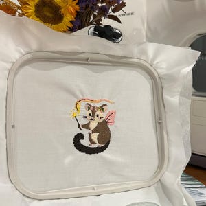 Fairy Possum Machine Embroidery Designs Baby Embroidery Designs Native ...