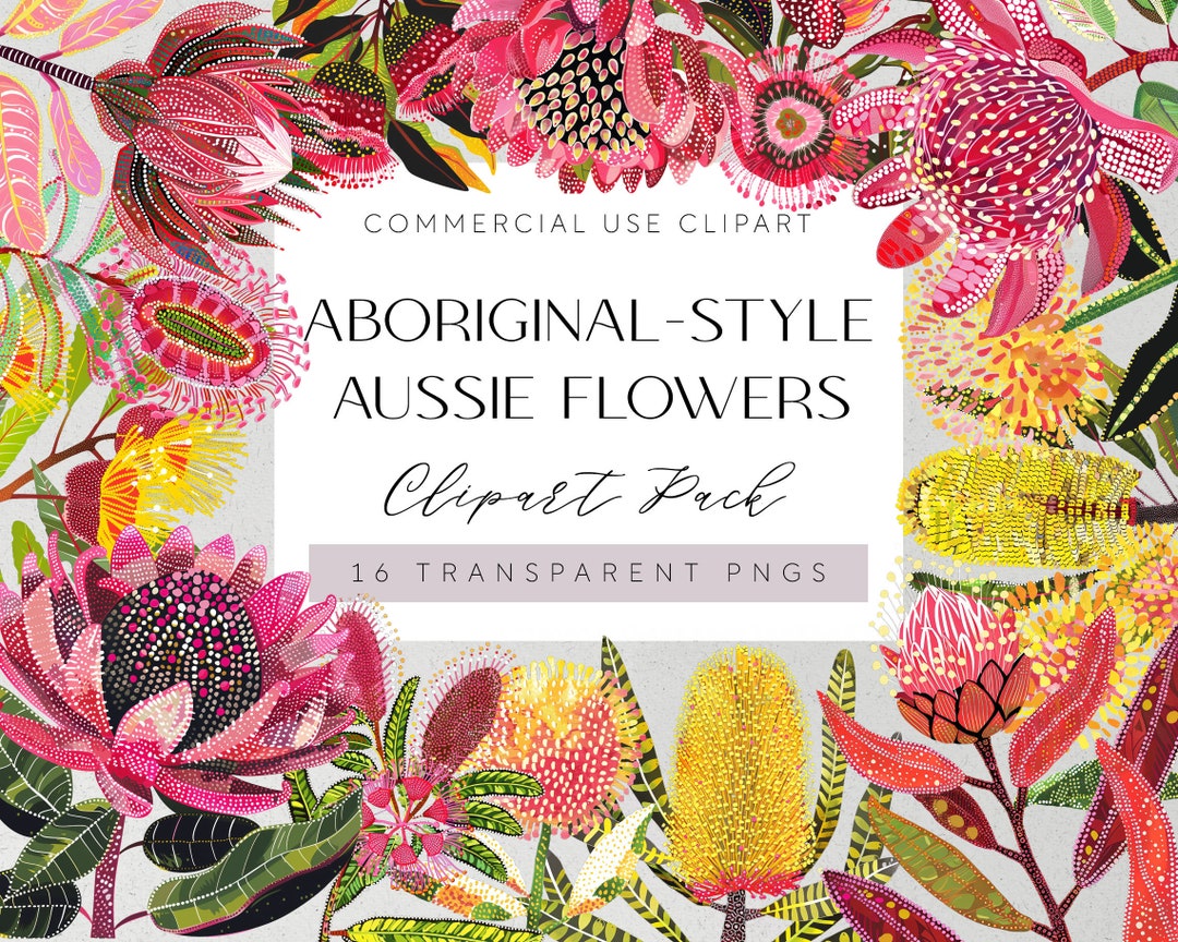 Aboriginal Australian Native Flowers Clipart Flowers Transparent Pngs ...