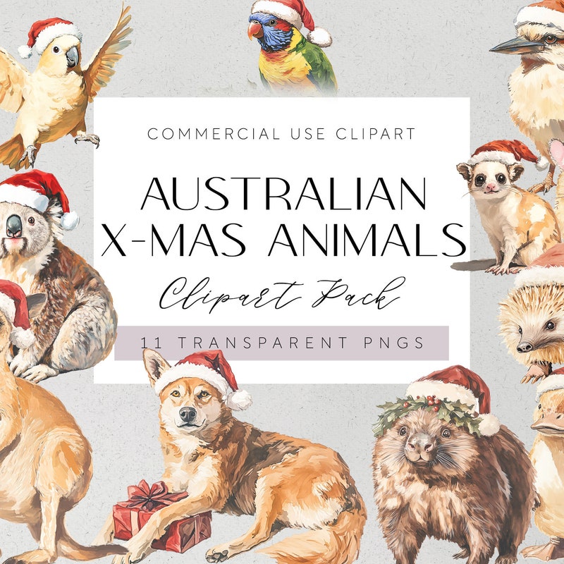 Aussie Christmas Art - Etsy Australia