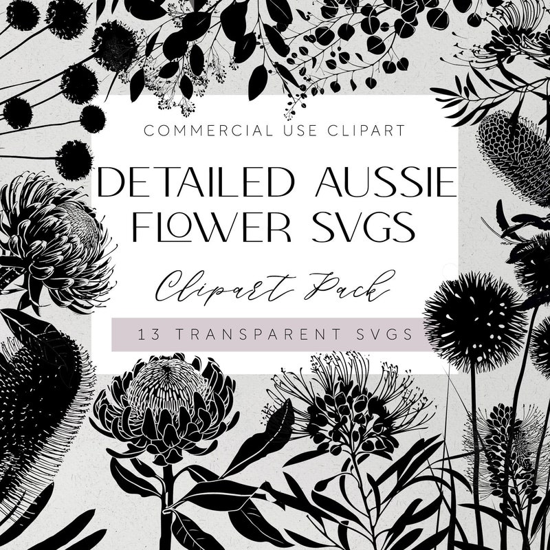 Australian Native Flora Svg - Etsy UK