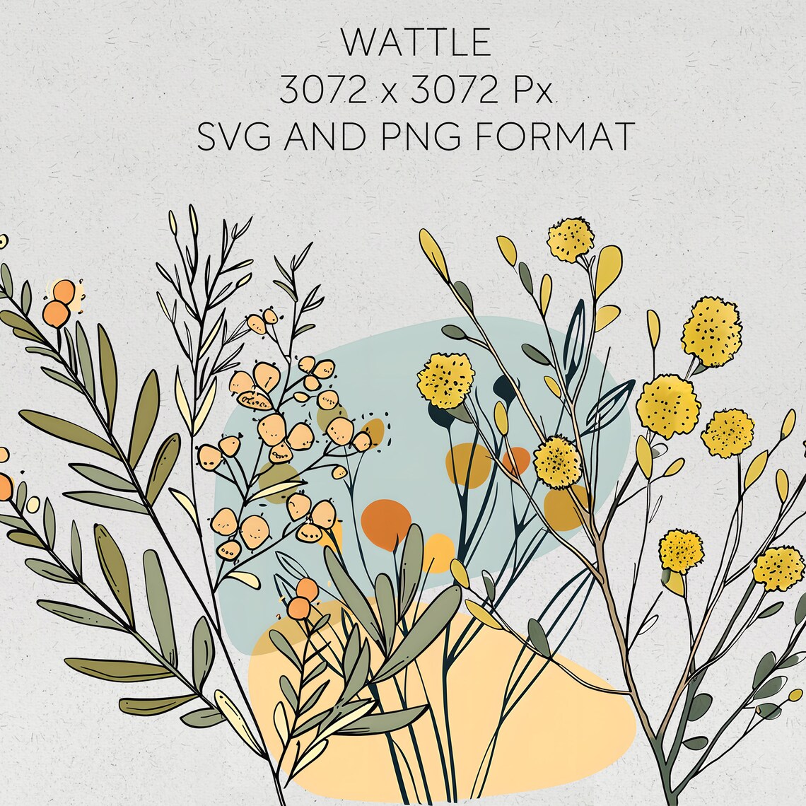 Australian Native Flowers SVG Aussie Botanicals Coloured Plotter File ...