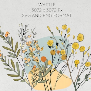 Australian Native Flowers SVG Aussie Botanicals Coloured Plotter File ...