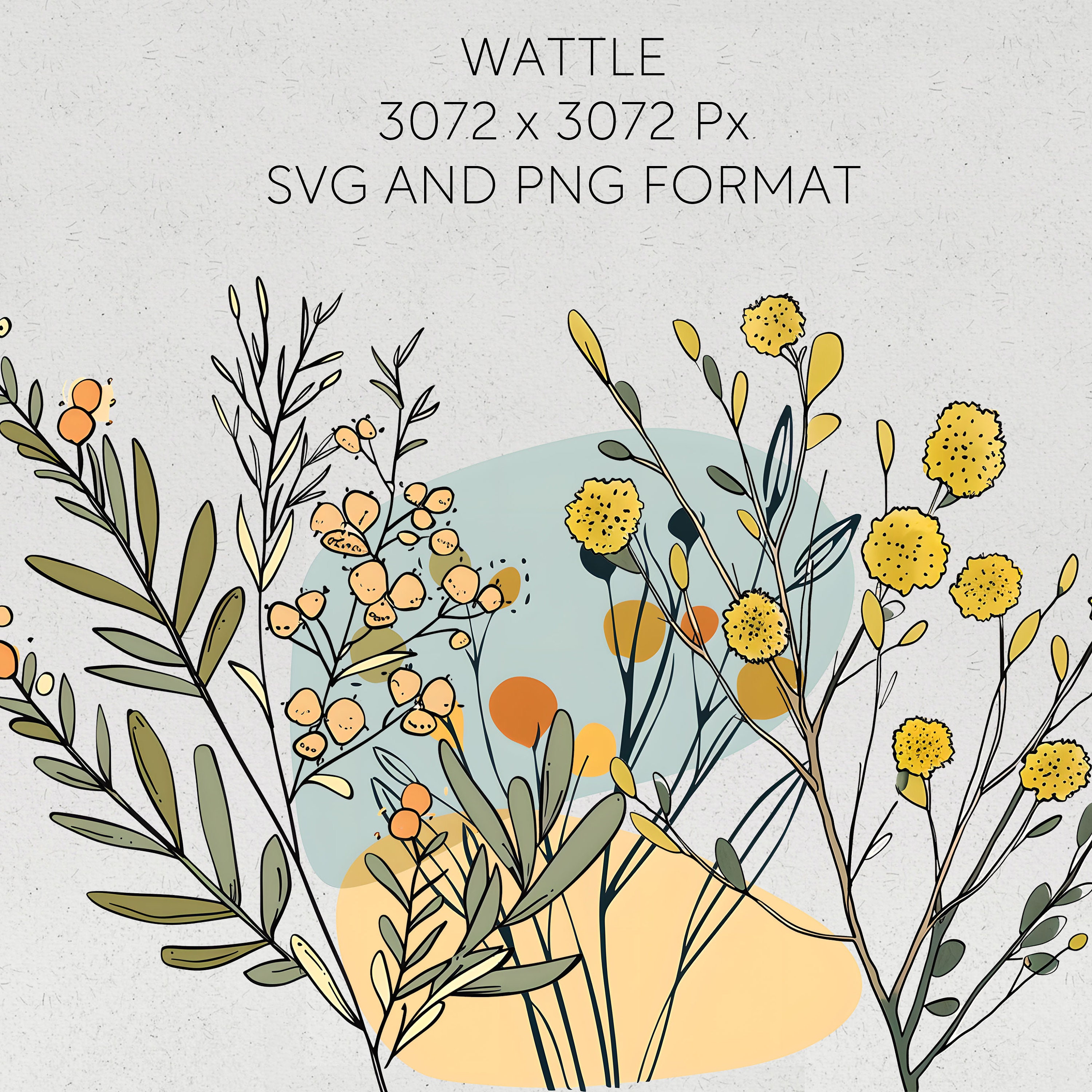 Australian Native Flowers SVG Aussie Botanicals Coloured Plotter File ...