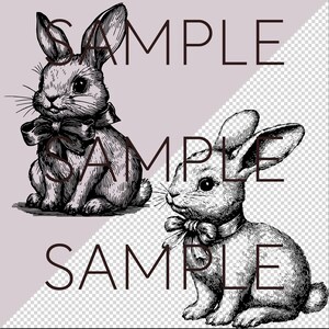 Vintage Rabbit SVG Teacup Bunny Plotter File Svg Maid Outfit Bunnies ...