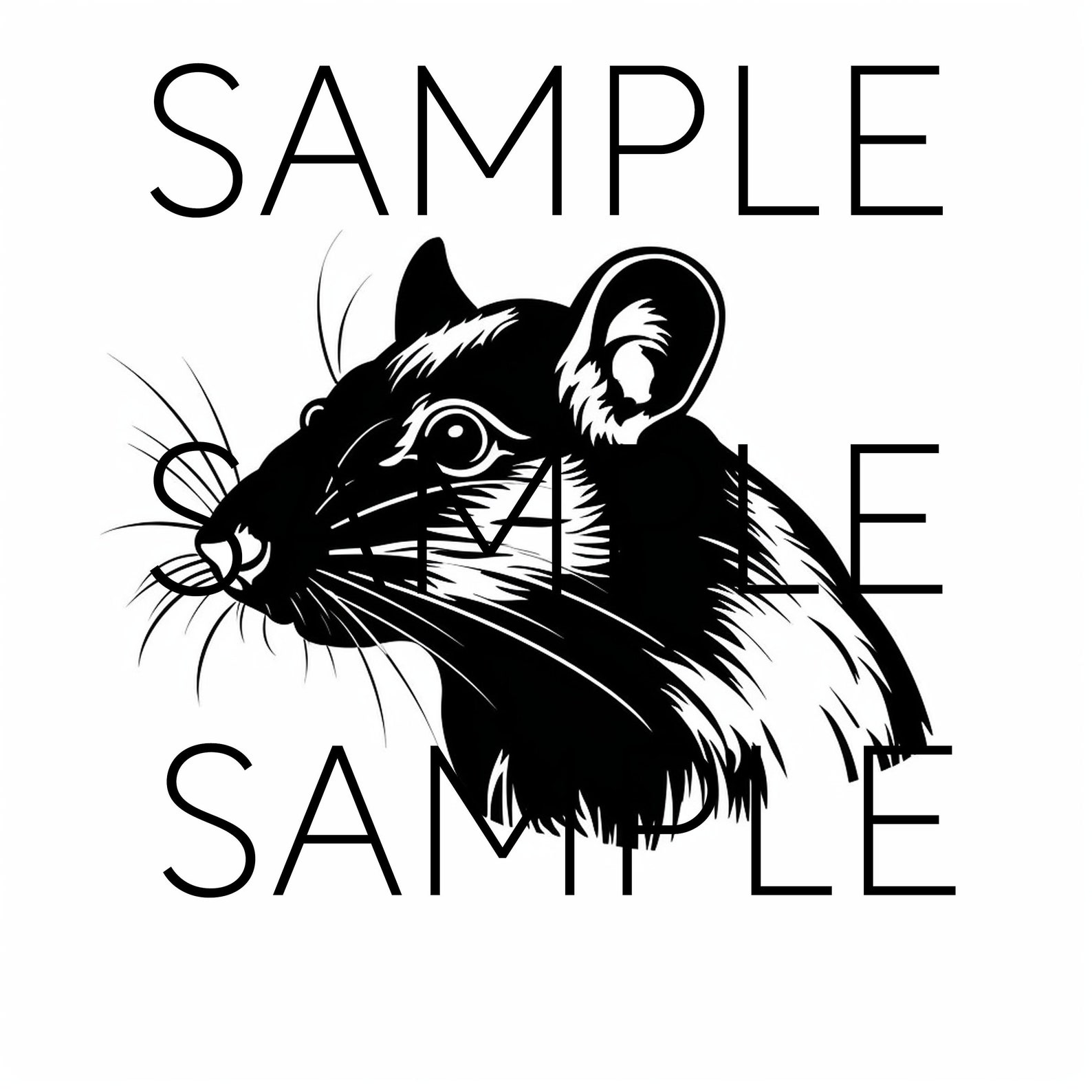 Rat Svgs Mice Clipart Svgs Rats Transparent PNG Mice Cricut Silhouette ...
