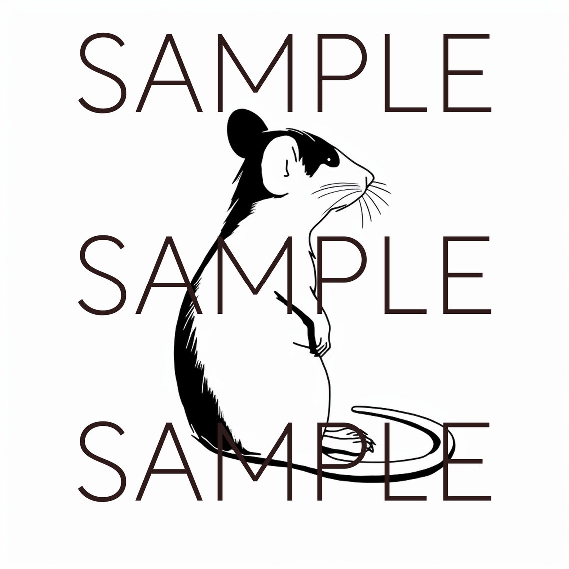Rat Svgs Mice Clipart Svgs Rats Transparent PNG Mice Cricut Silhouette ...