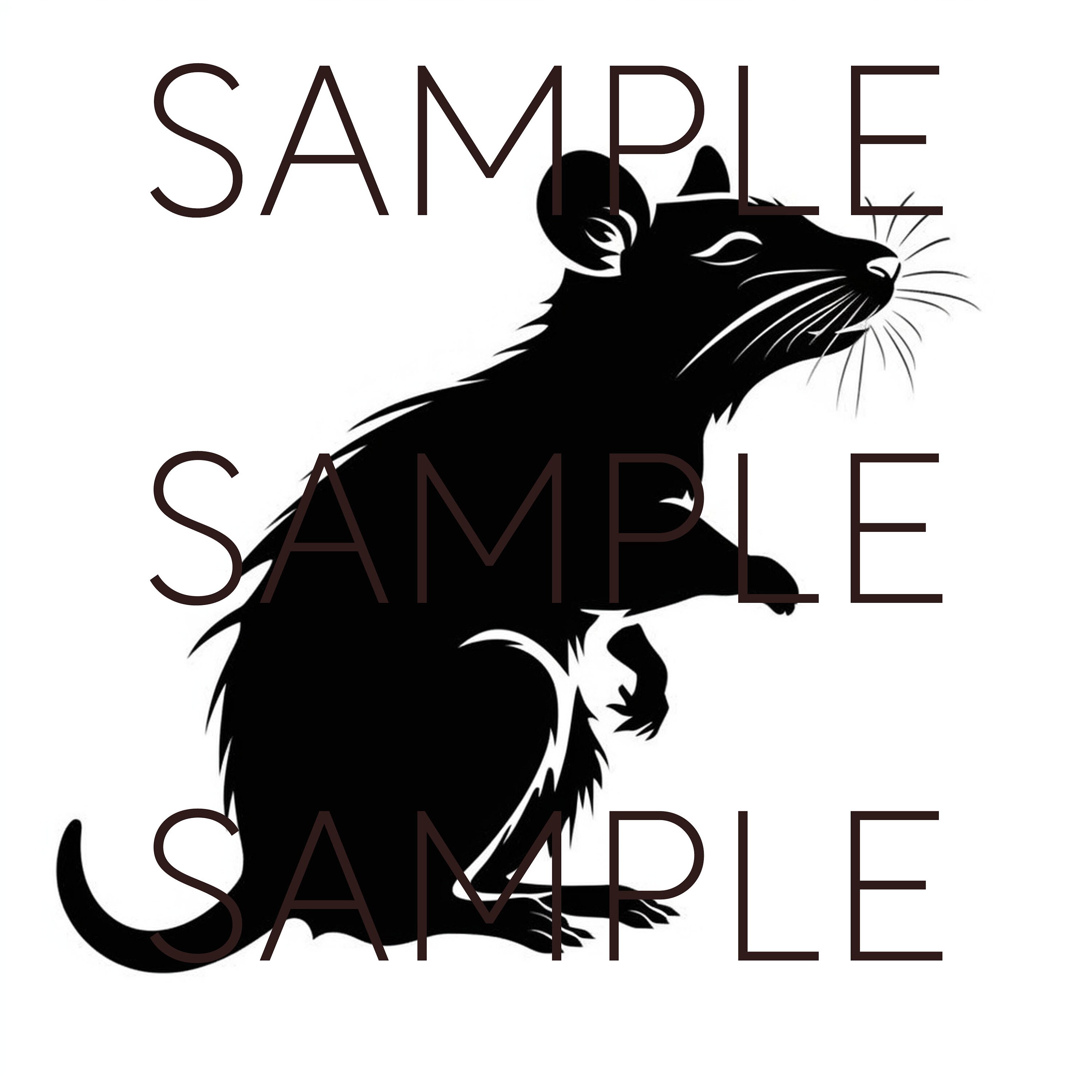 Rat Svgs Mice Clipart Svgs Rats Transparent PNG Mice Cricut Silhouette ...