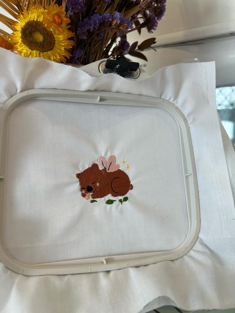 Fairy Wombat Machine Embroidery Designs Baby Embroidery Designs Native ...