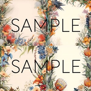 Australian Native Floral Border Australian Flowers Templates Aussie ...