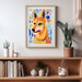 Dingo Art Print Australian Native Wall Painting Contemporary - Etsy