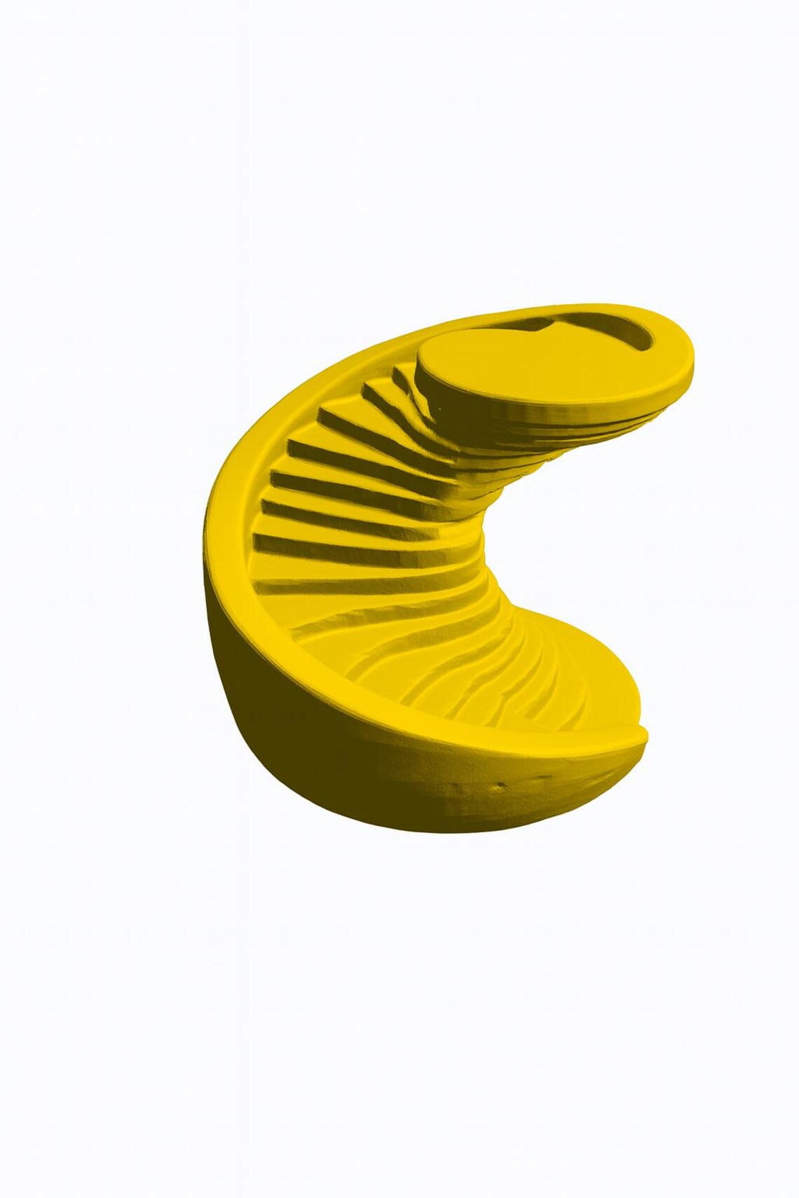 Spiral Staircase STL File – 3D Printable Modern Curved Stairs Model - Etsy