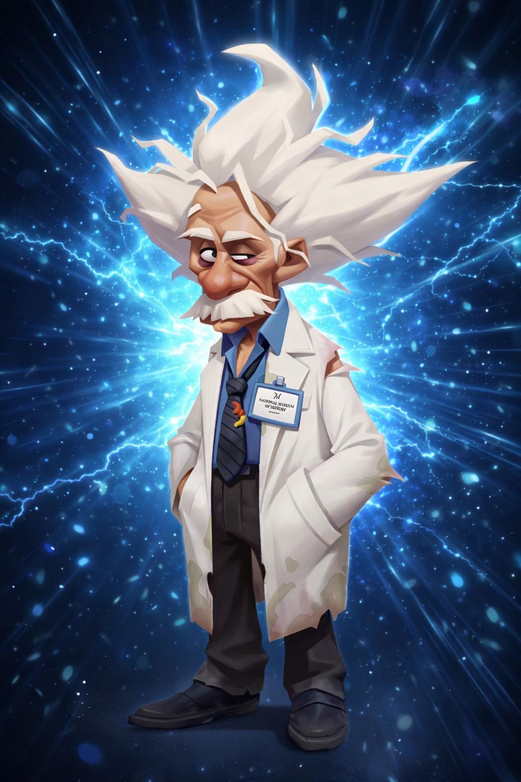 Scientist 3D Model STL | Crazy Doctor Figure (digital Download) - Etsy