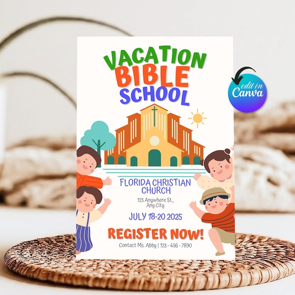 Vbs 2025 Flyer - Etsy