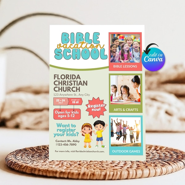 Vbs 2025 Flyer - Etsy