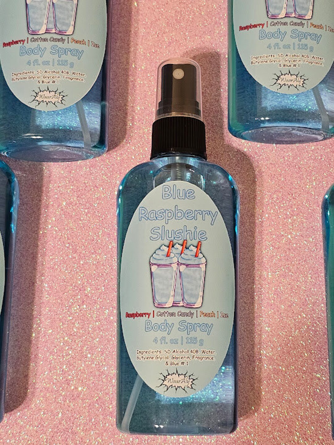 Blue Raspberry Slushie Body Mist 4 Oz. - Etsy