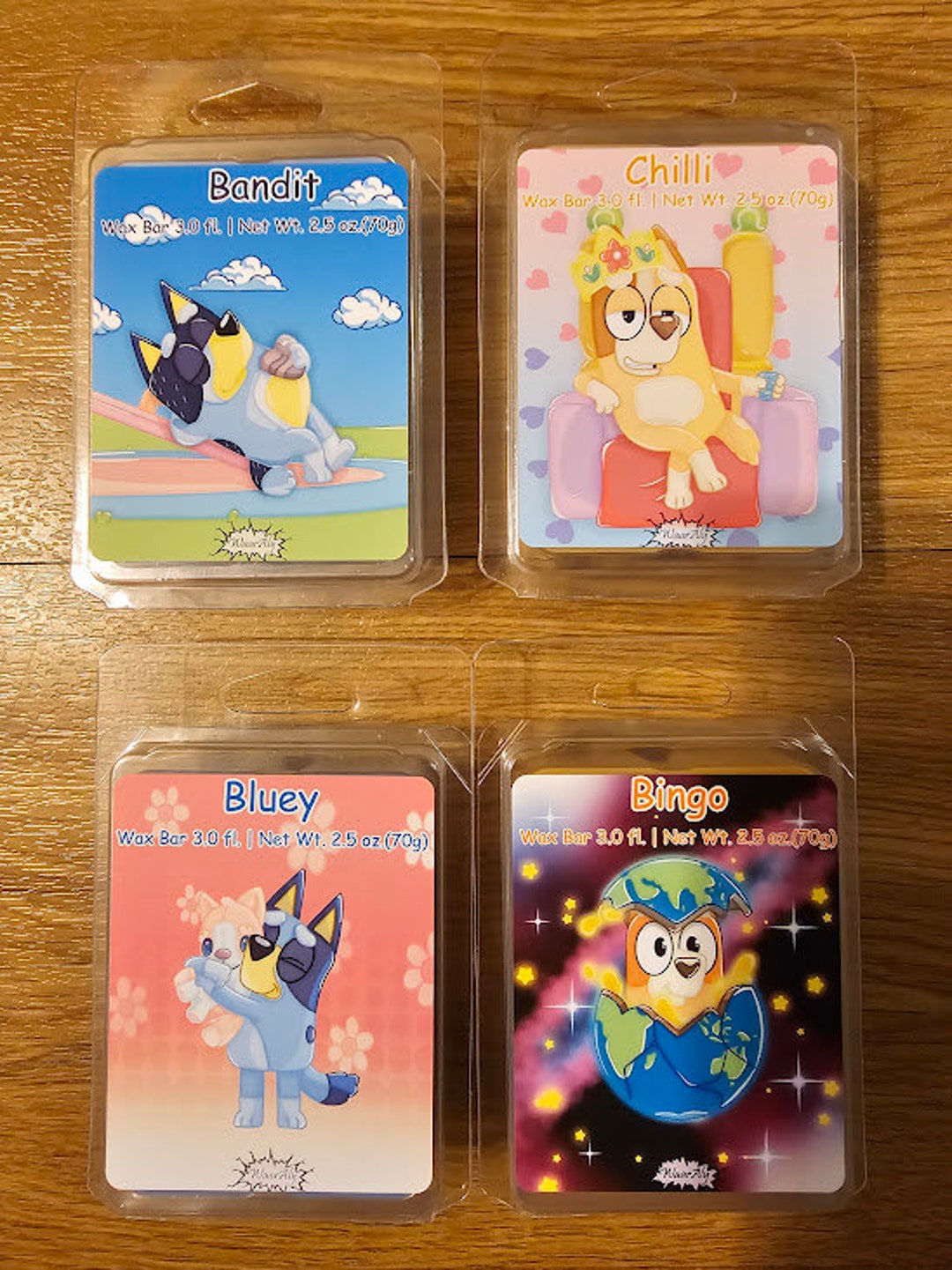 Bluey Wax Melt Collection - Etsy