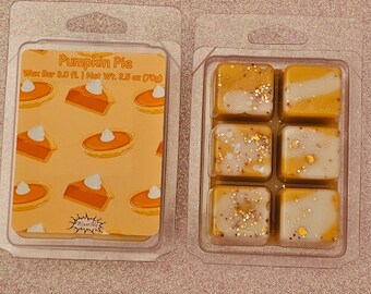 Pumpkin Pie Wax Melts, Pumpkin Spice, Fall Wax Melts, Fall Home Décor ...