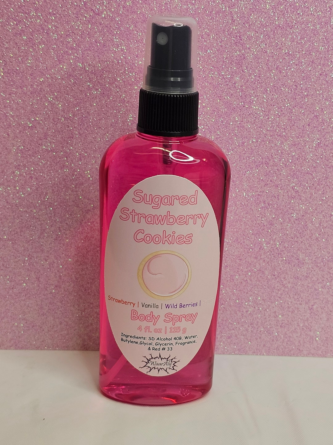 Sugared Strawberry Cookies Body Spray 4 Oz. - Etsy