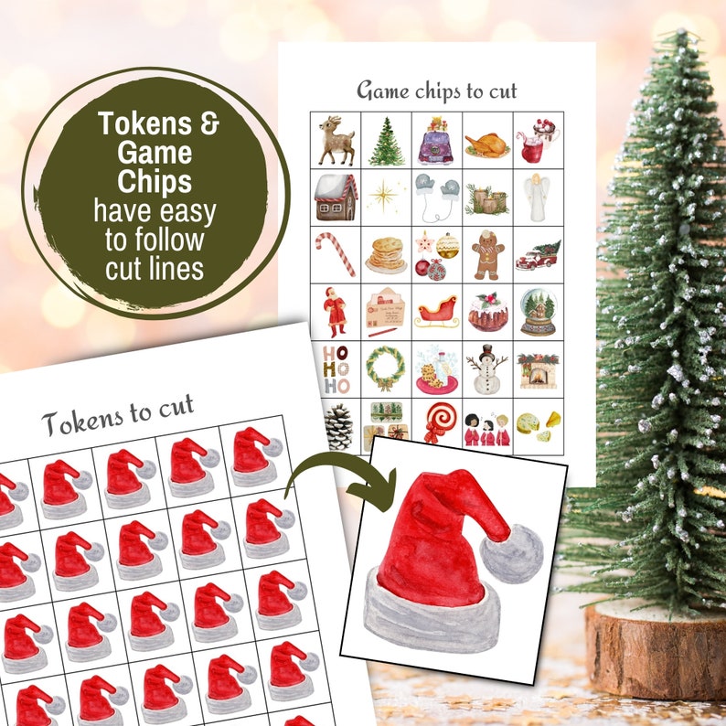 Christmas Bingo & Printable Christmas Game Kit, Christmas Bundle to ...