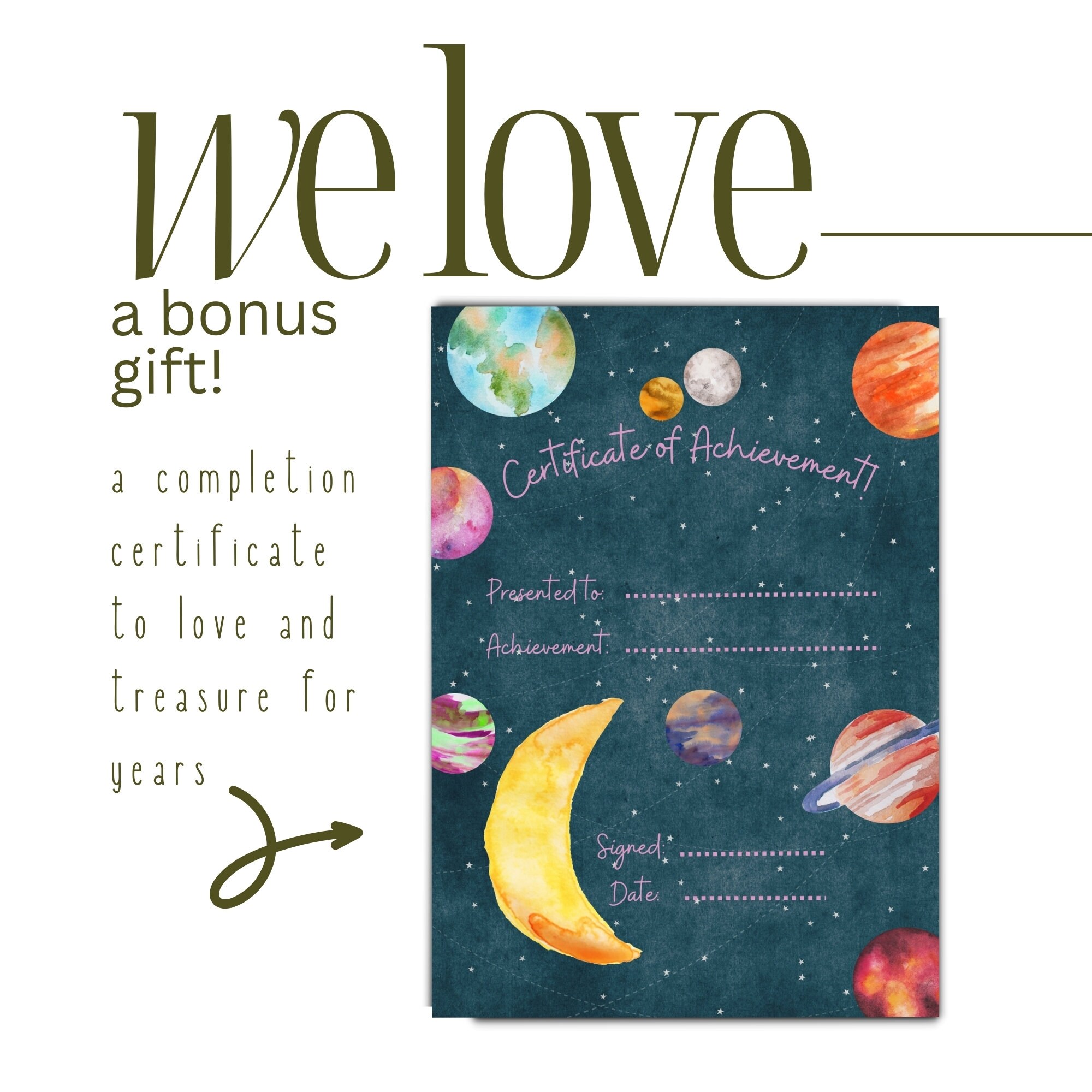 Solar System Star Reward Chart for Kids, Behavior Chart Printable Chore ...