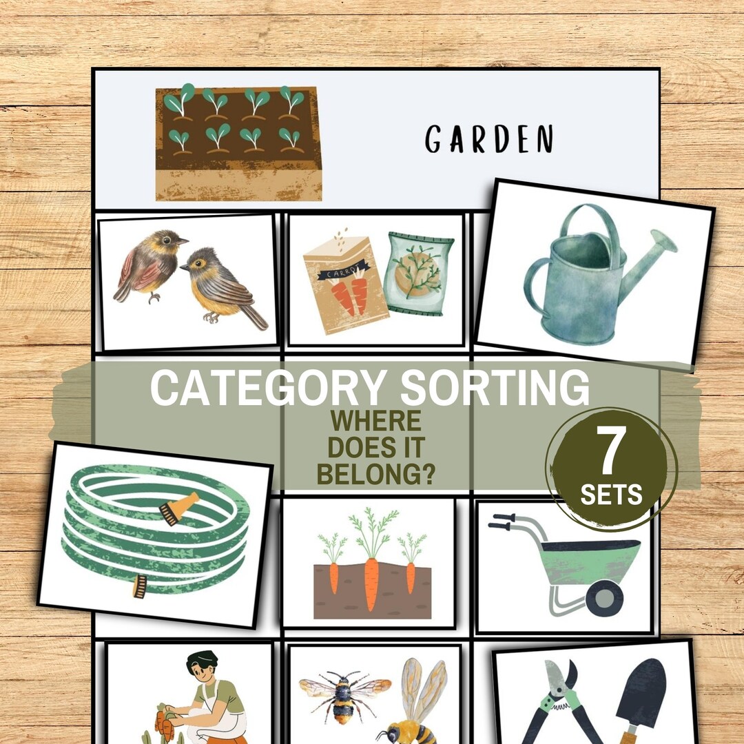 Where Does It Belong Printable Sorting Activity Cards Making ...