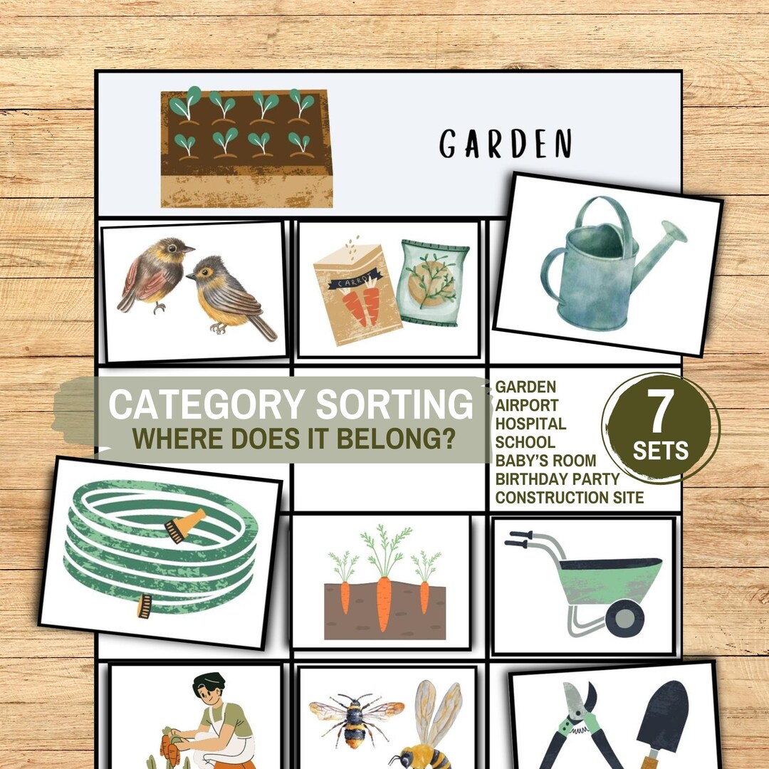 Where Does It Belong Printable Sorting Activity Cards, Making ...